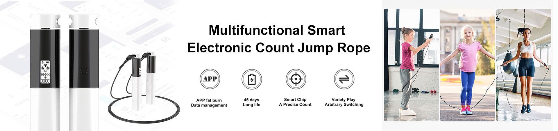 Multifunctional Smart Electronic Count Jump Rope Supplier - Buy custom ...